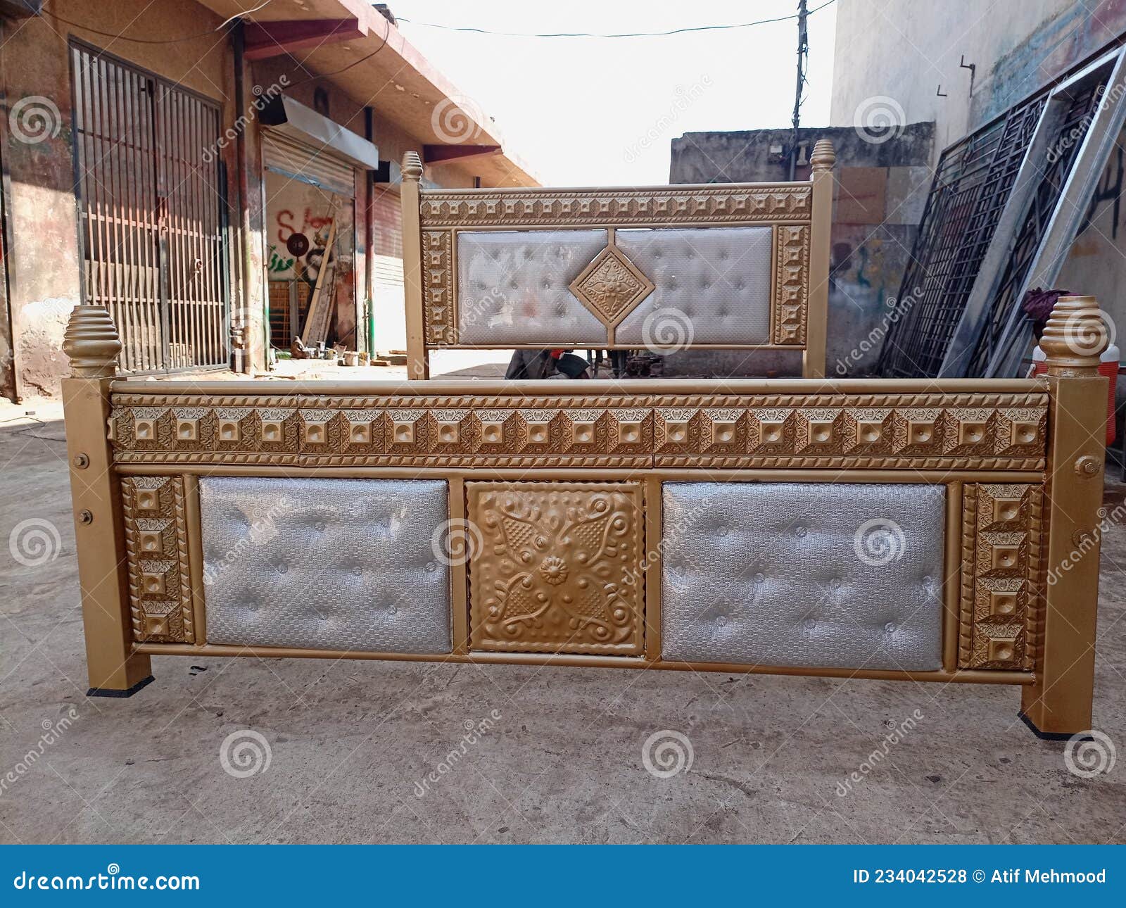 Iron Home Bad Designs and Art Stock Photo - Image of architecture ...