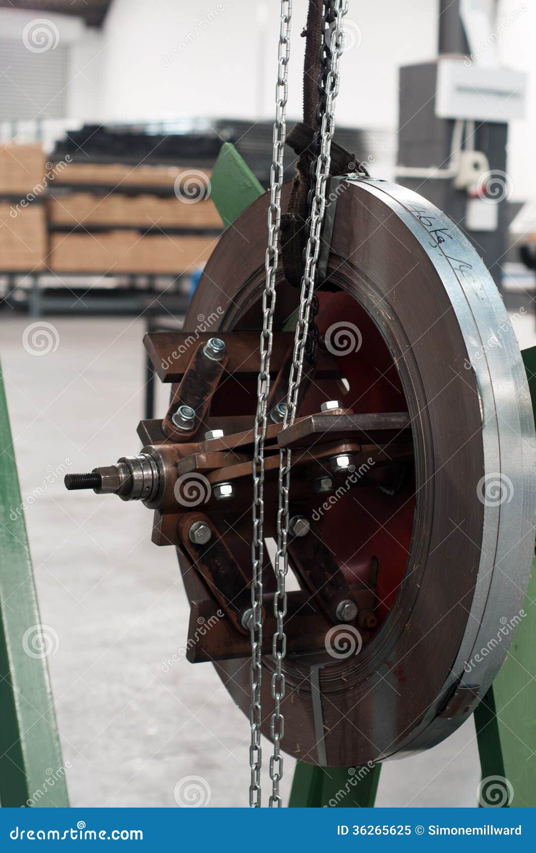 Iron hoop works stock image. Image of galvanised, ream - 36265625