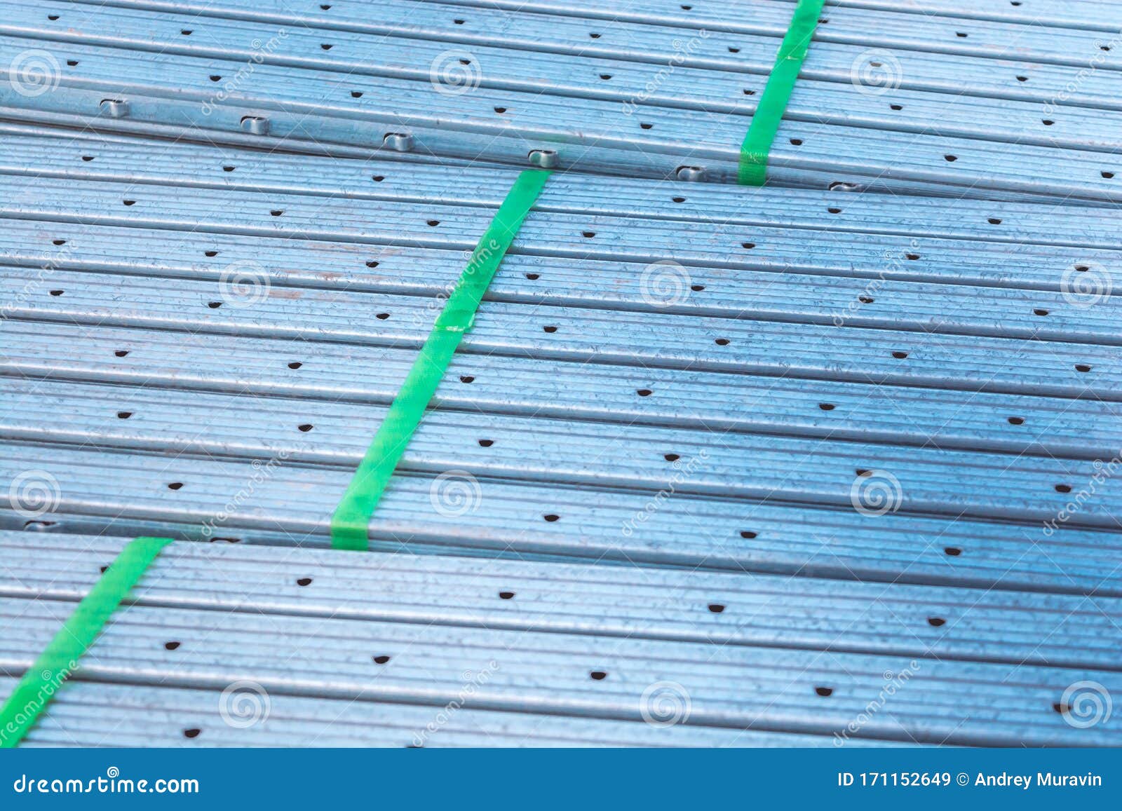 Iron Industrial Stakes stock image. Image of construction - 171152649