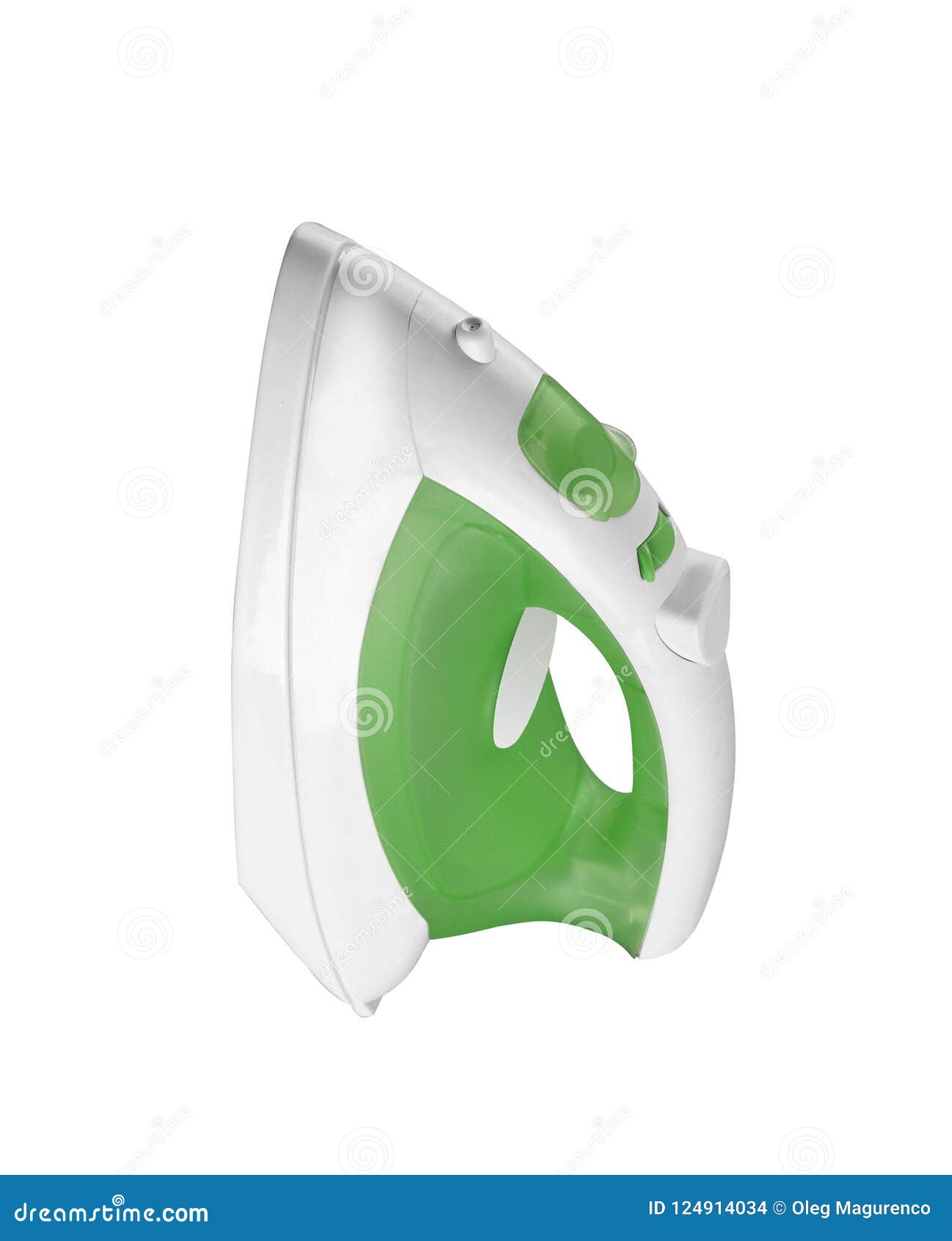 Iron isolated on a white stock photo. Image of electrical - 124914034