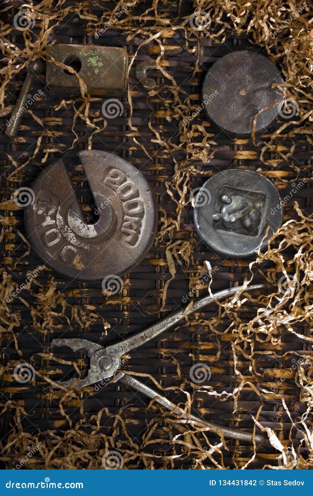 Iron kaput stock photo. Image of card, star, forceps - 134431842