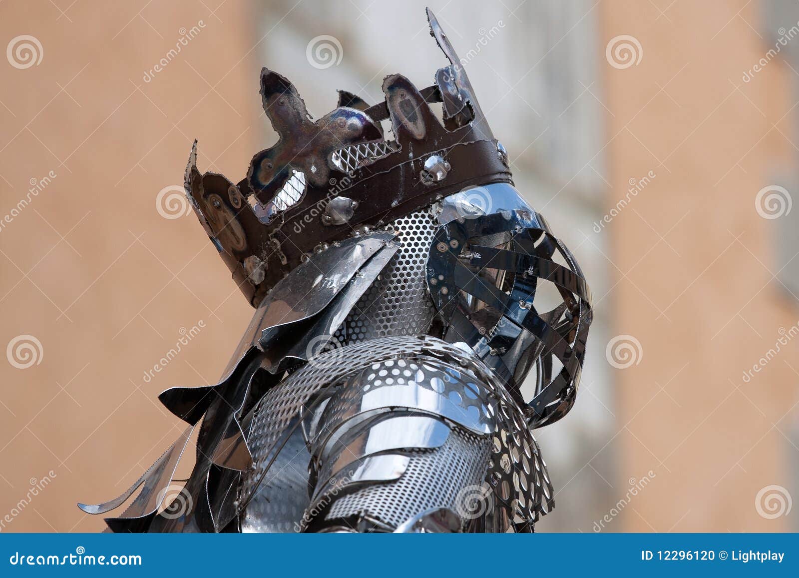 Iron king stock photo. Image of statue, armor, harness - 12296120