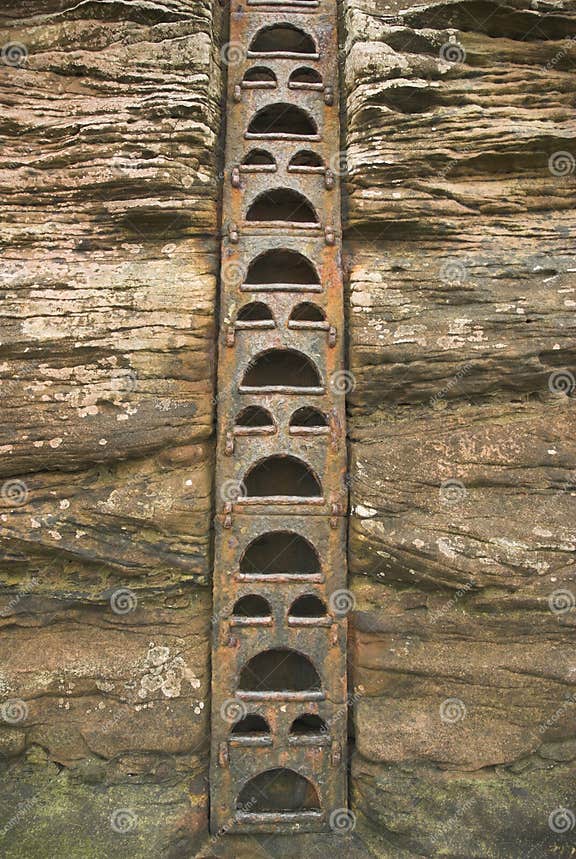 Iron Ladder stock image. Image of ladder, rungs, steps - 23293145