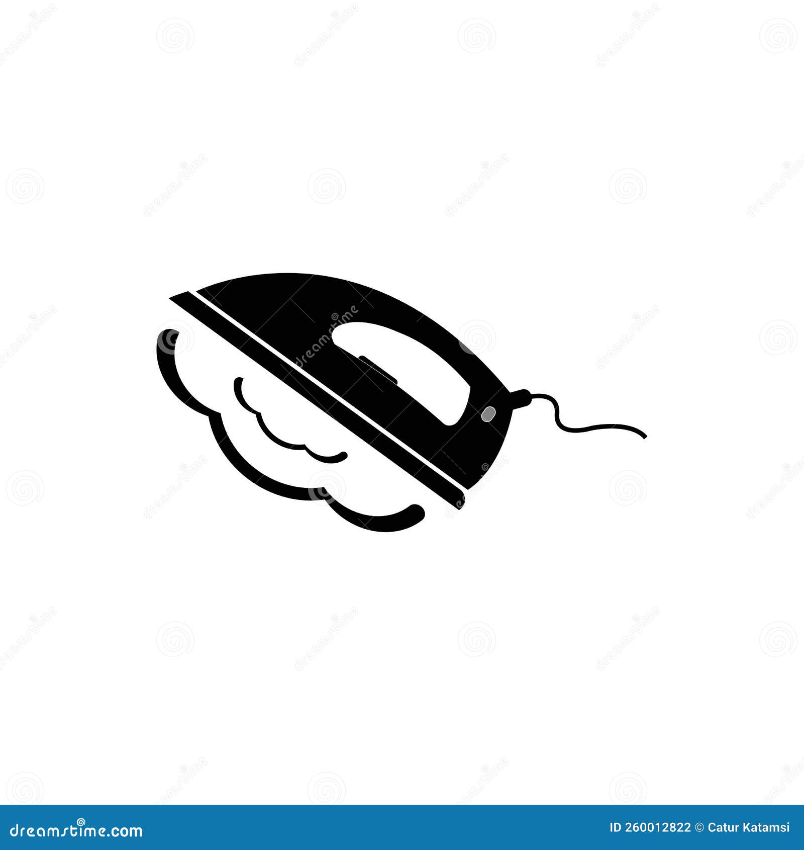 Iron logo icon vector stock illustration. Illustration of clothing ...