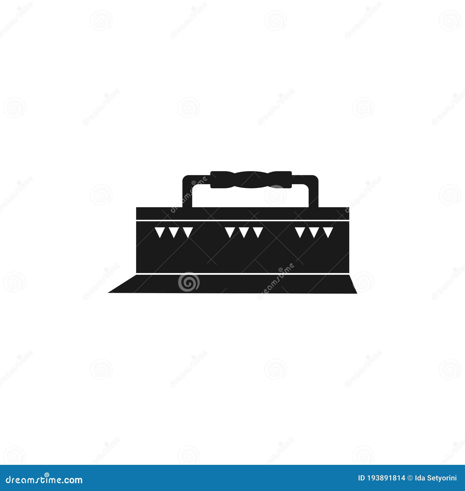 Iron logo stock vector. Illustration of iron, ironingboard - 193891814