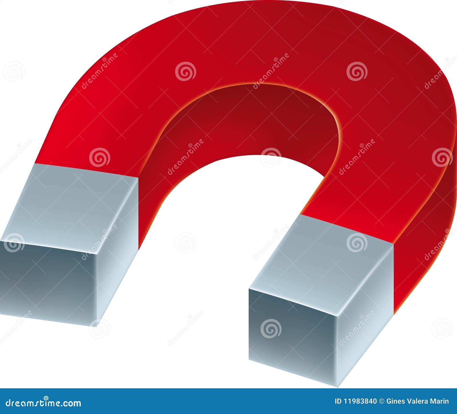 Iron Magnet Stock Photo - Image: 11983840