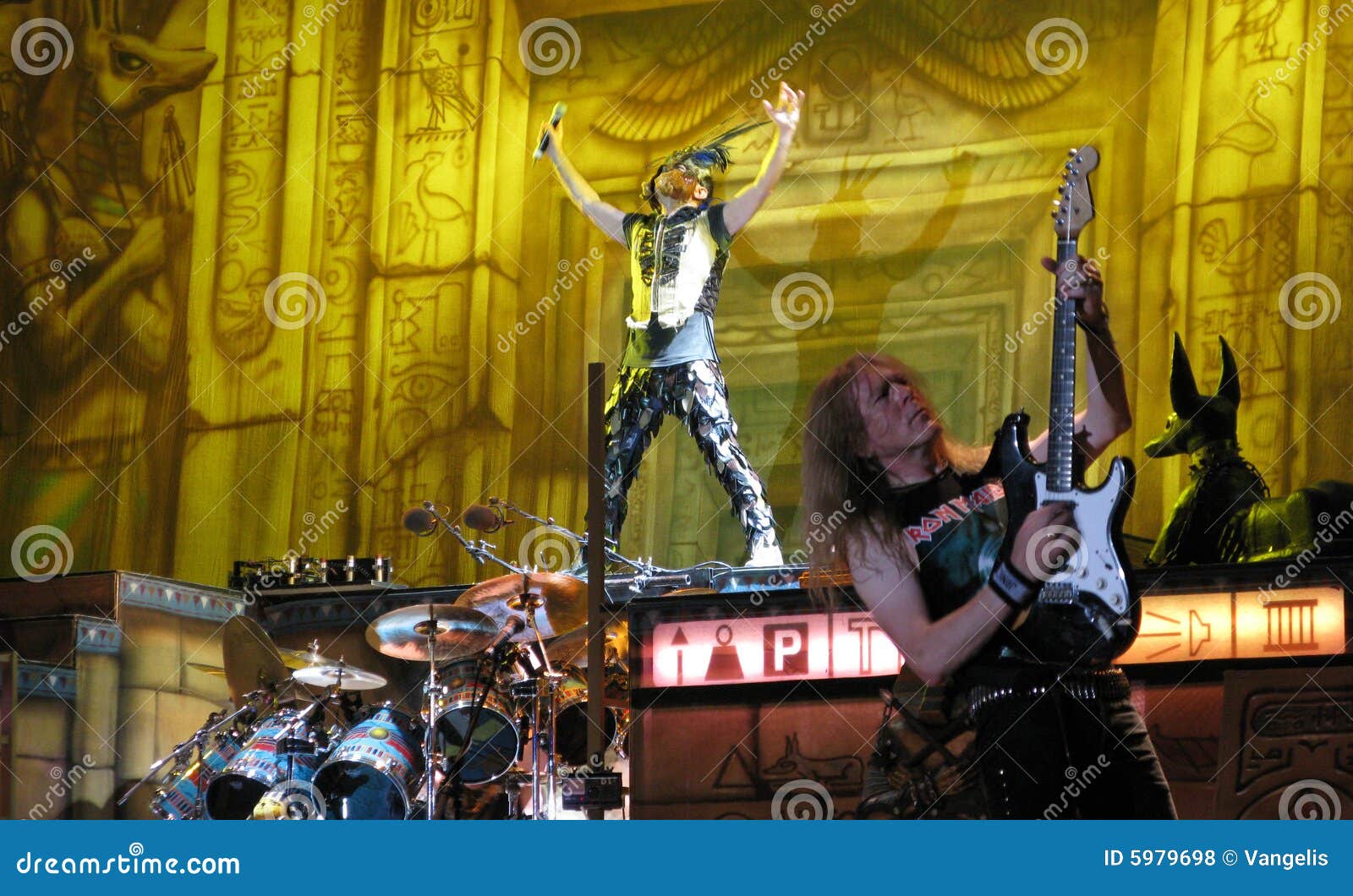 Iron Maiden On Tour - Editorial Stock Photo - Image: 5979698