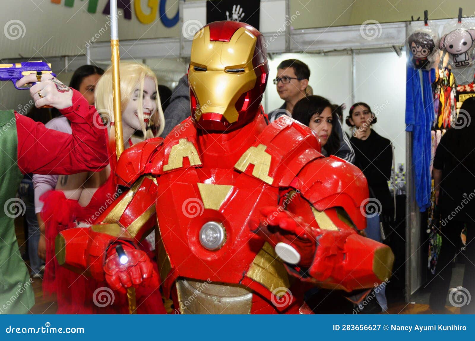 Iron Man Cosplay Posed at the Expocomics Fair Editorial Photography ...