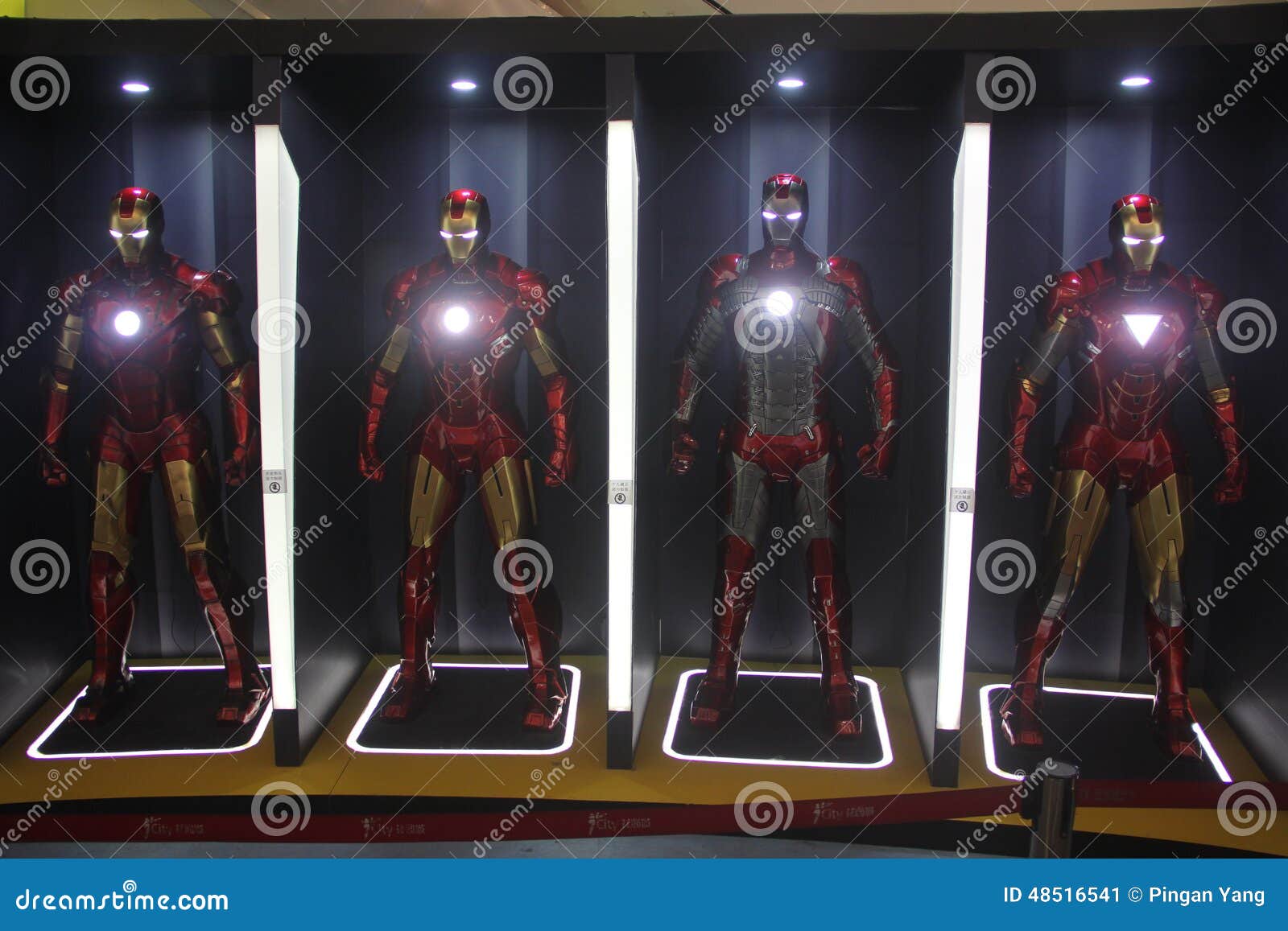 Iron Man Model Show In Avengers Endgame Exhibition Booth At Emquartier ...