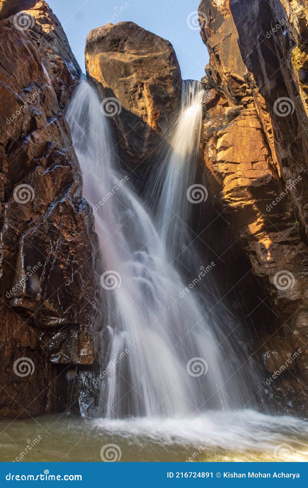 Bagra Waterfall stock image. Image of travel, india - 216724891