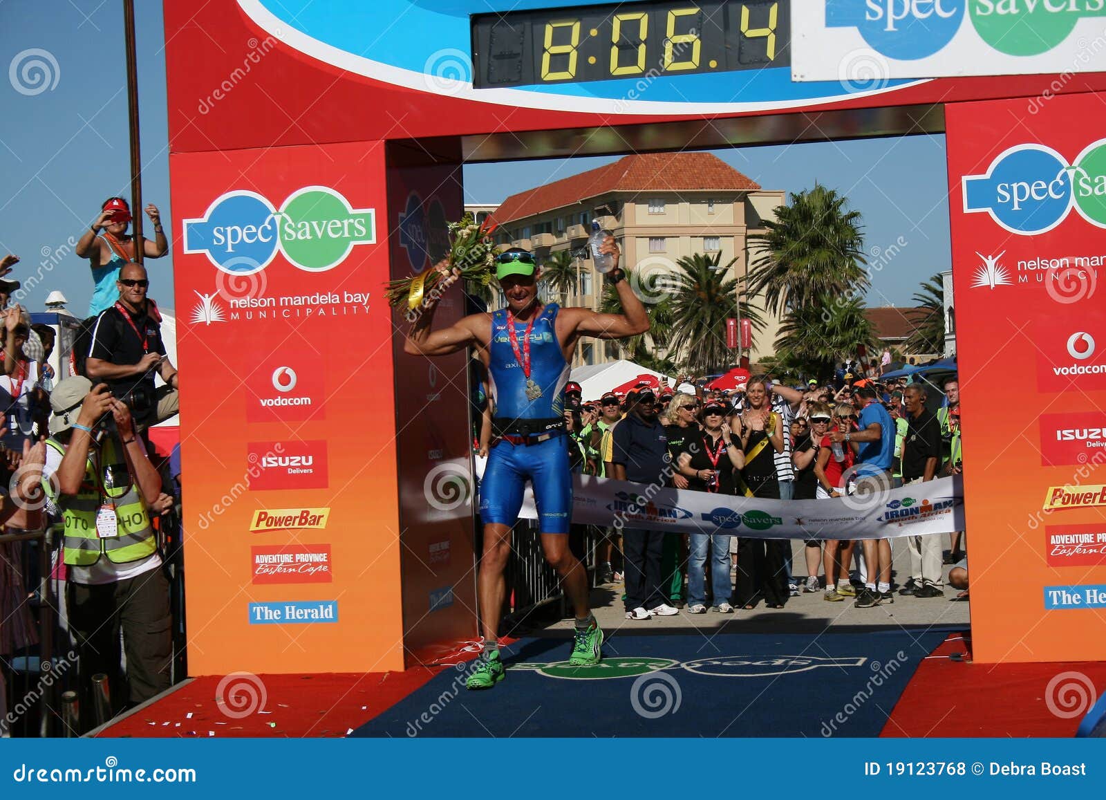 Iron man winner editorial stock photo. Image of iron - 19123768