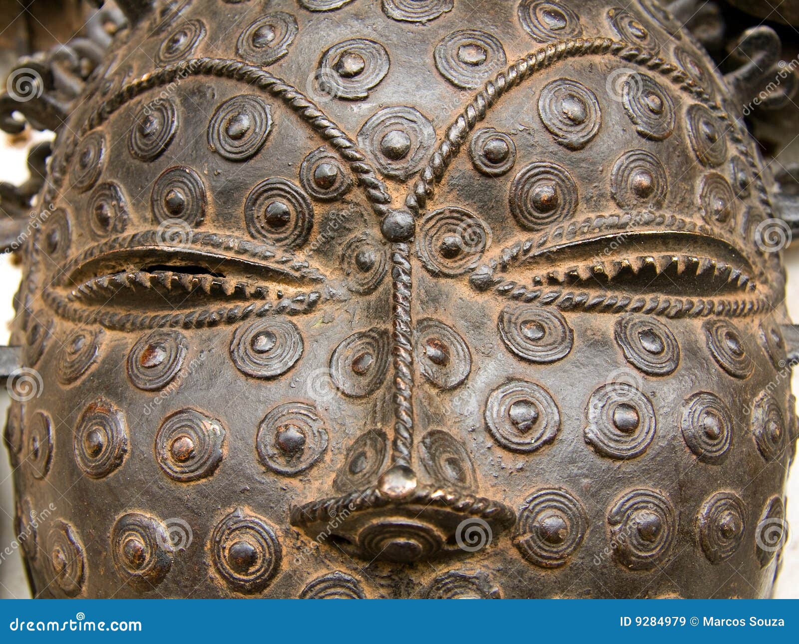 Iron Mask stock image. Image of face, mask, craft, metal - 9284979