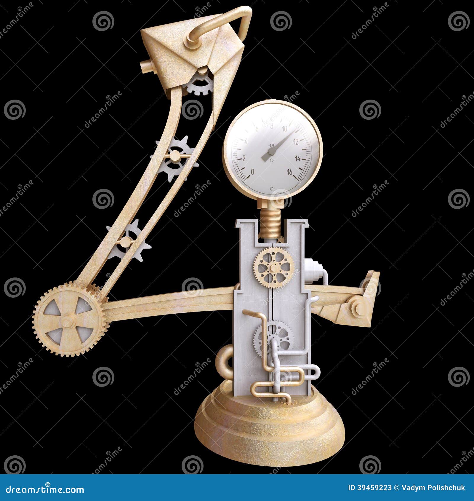 Iron Mechanical Question Mark. Royalty-Free Stock Image | CartoonDealer ...