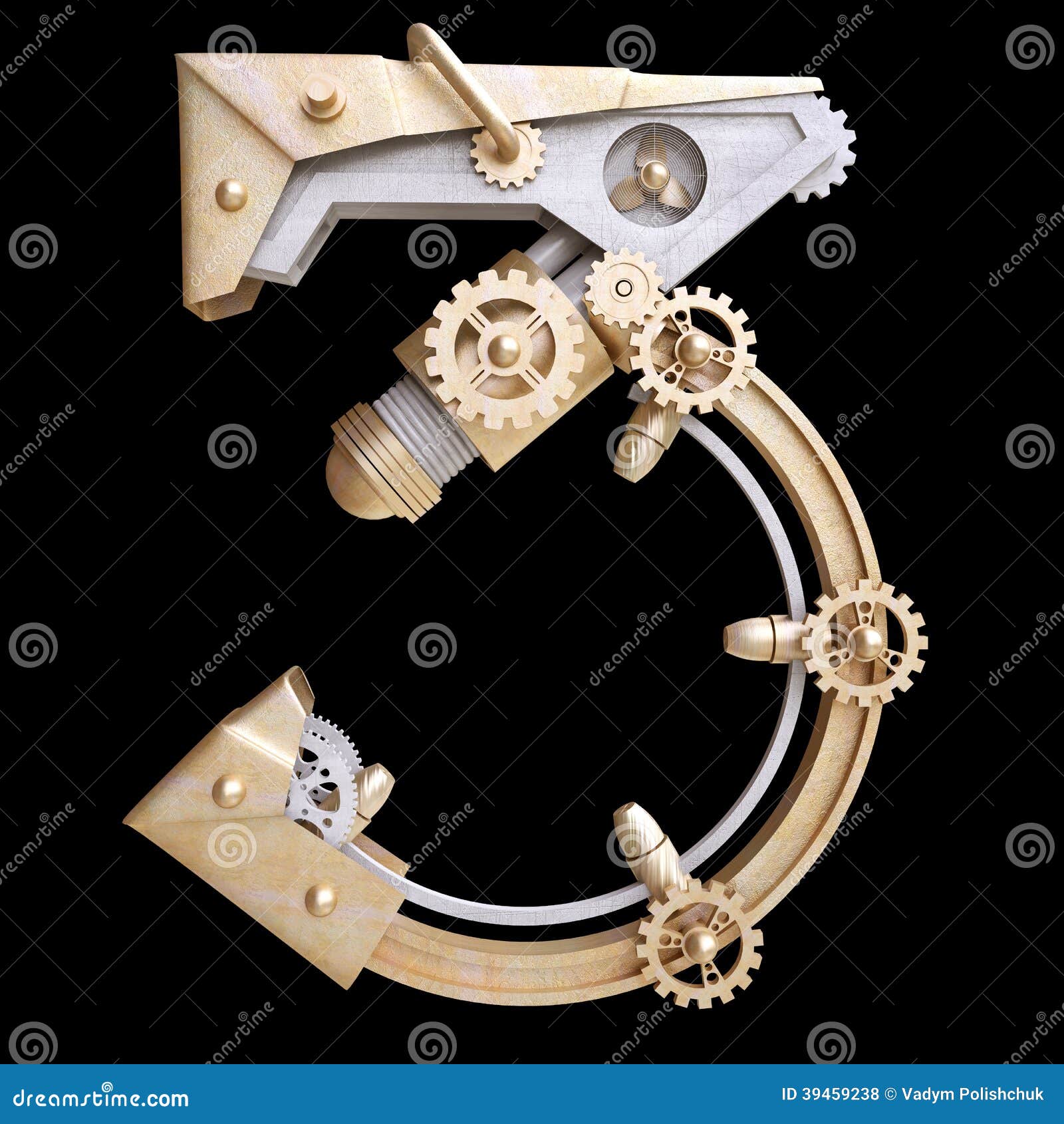 Iron Mechanical Question Mark. Royalty-Free Stock Image | CartoonDealer ...
