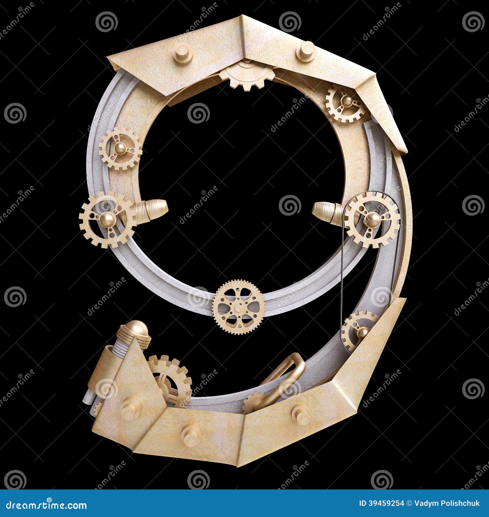 Iron Mechanical Question Mark. Royalty-Free Stock Image | CartoonDealer ...