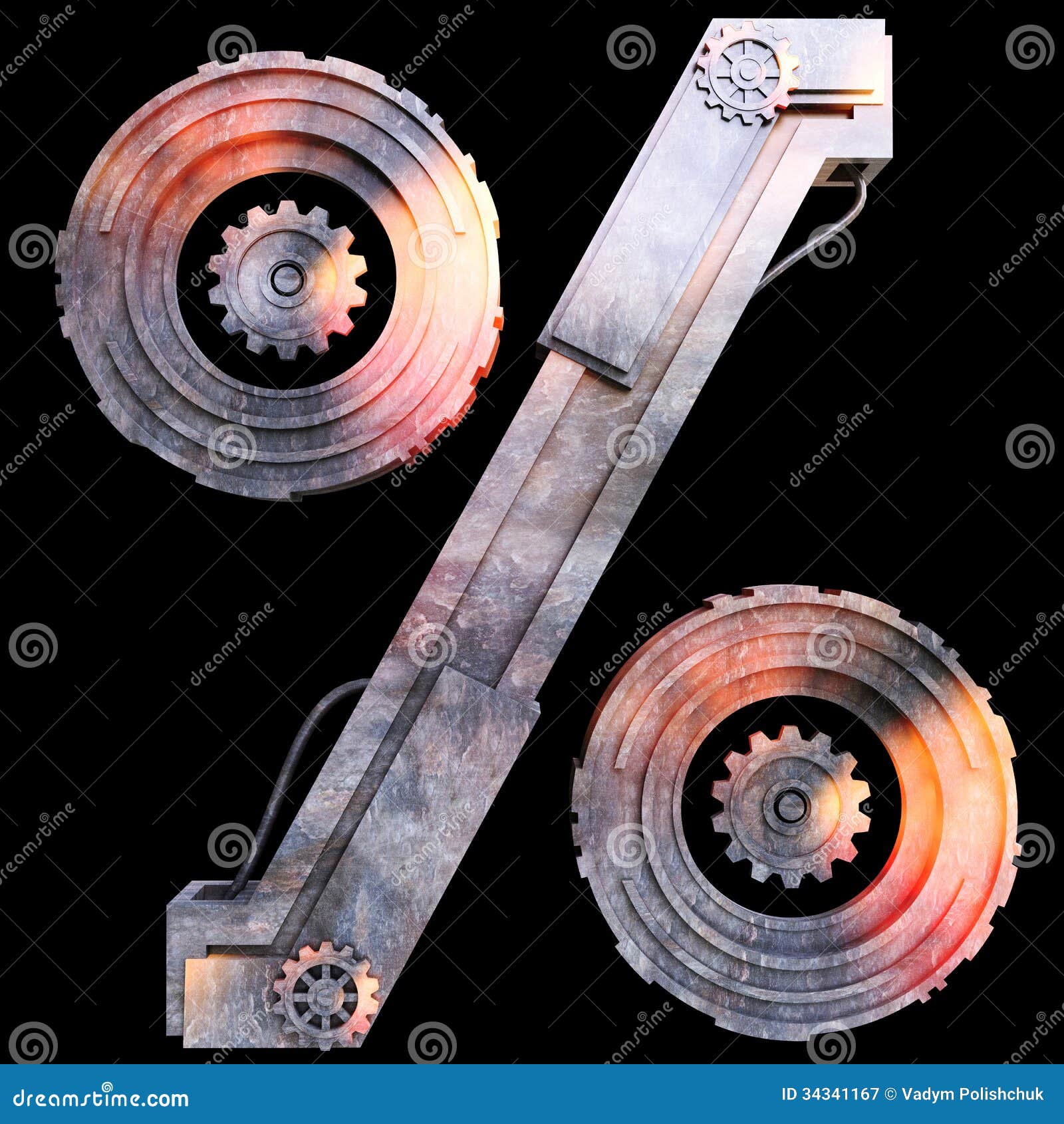 Iron Mechanical Question Mark. Royalty-Free Stock Image | CartoonDealer ...