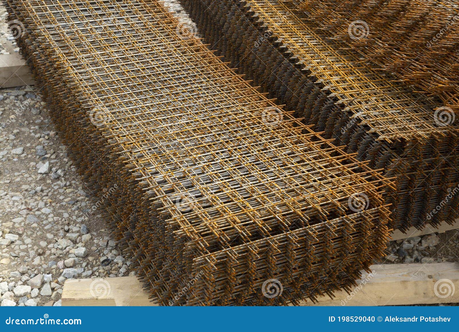 Iron Mesh.Building Material Stock Photo - Image of steel, engineering ...