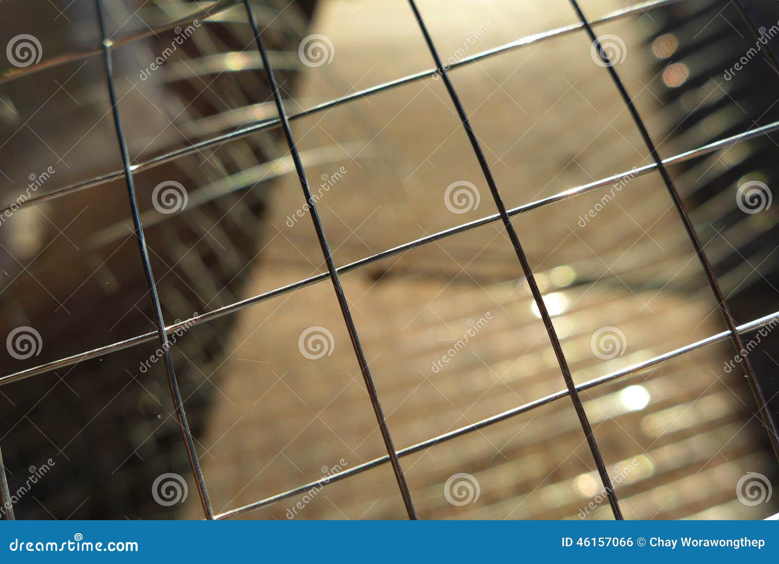 Iron net stock photo. Image of aluminium, silver, chain - 46157066