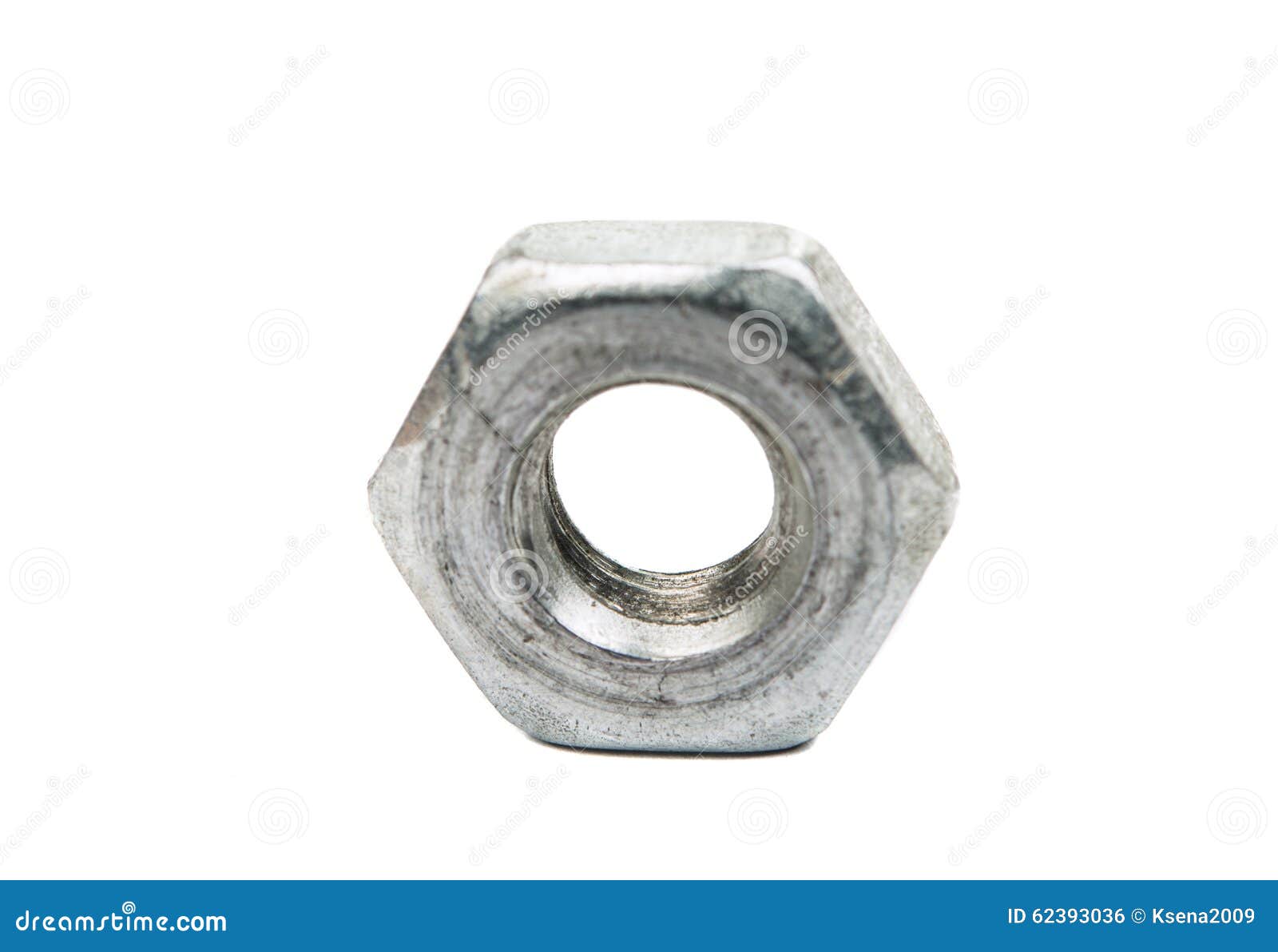 Iron nut macro stock photo. Image of macro, fixture, fasten - 62393036