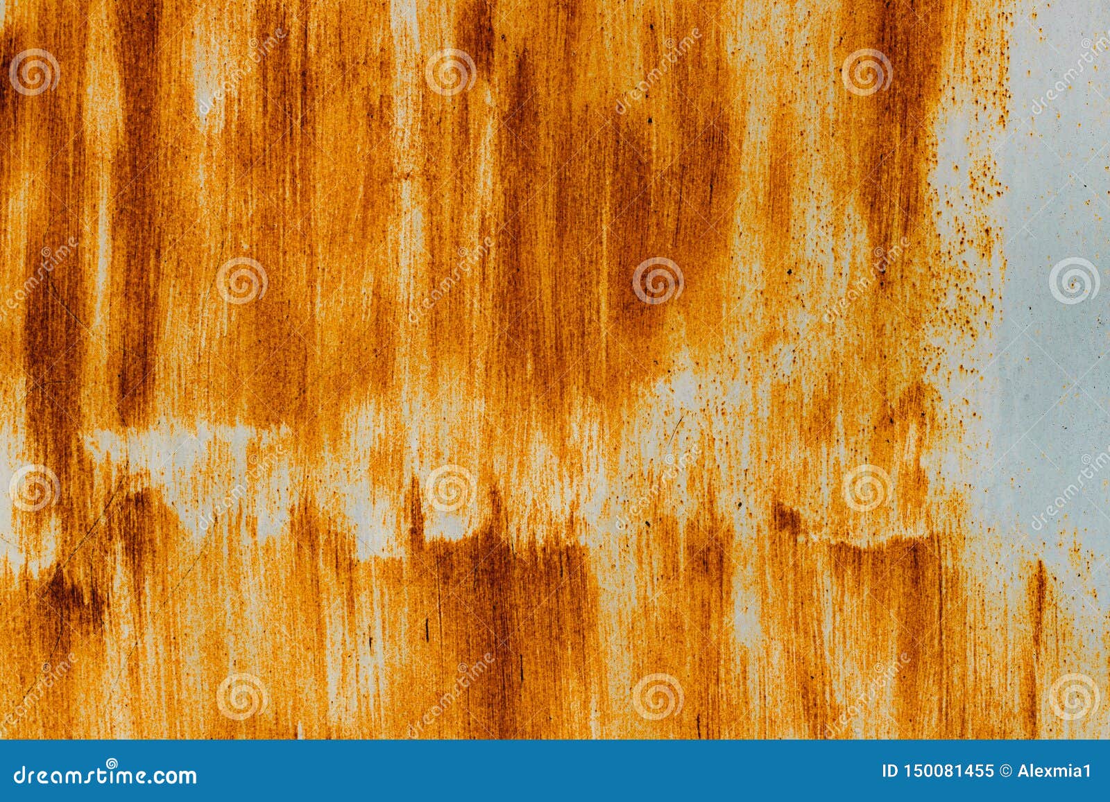 Orange Rusty Metal Texture Stock Photography | CartoonDealer.com #44972312