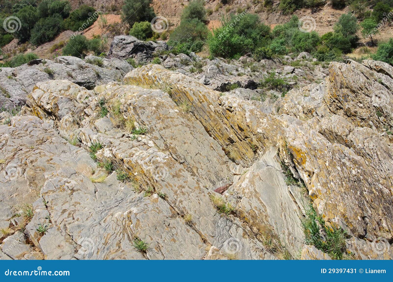 Iron ore stock image. Image of hill, iron, rock, stone - 29397431