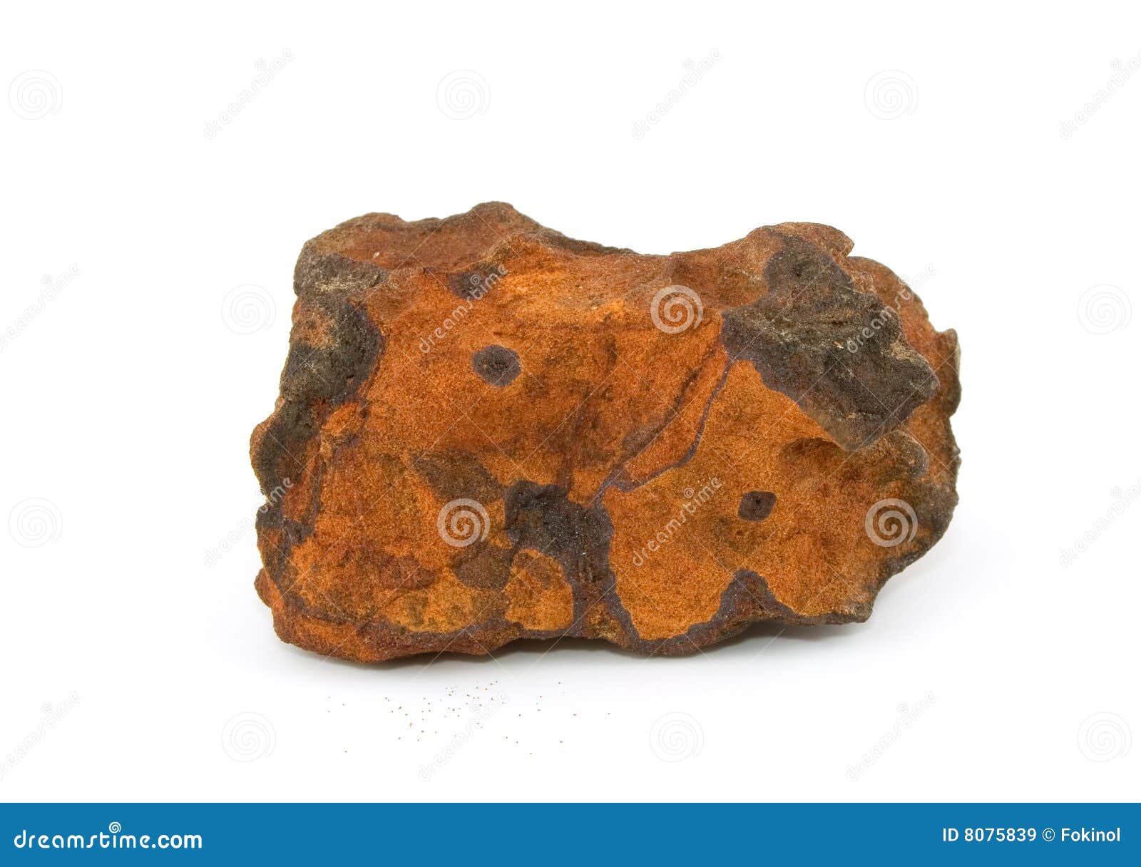 Iron ore stock image. Image of exploration, rock, brown - 8075839