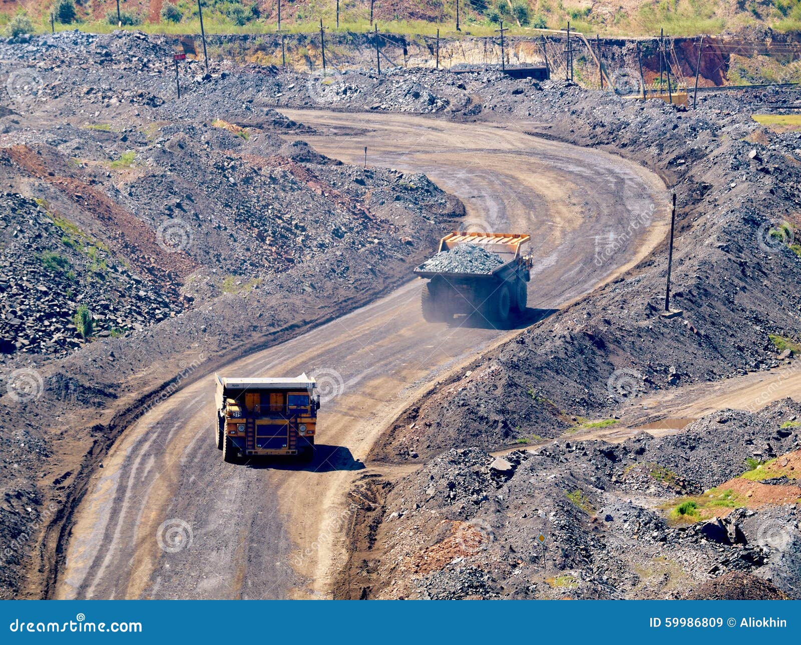 Iron ore carrying stock image. Image of cast, deep, large - 59986809