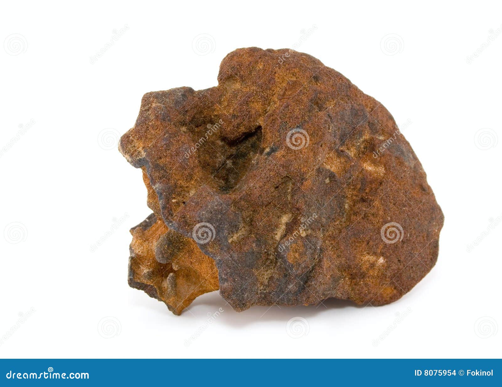 Iron Ore (ferriferous Sandstone) Stock Photo - Image of metal, geology ...