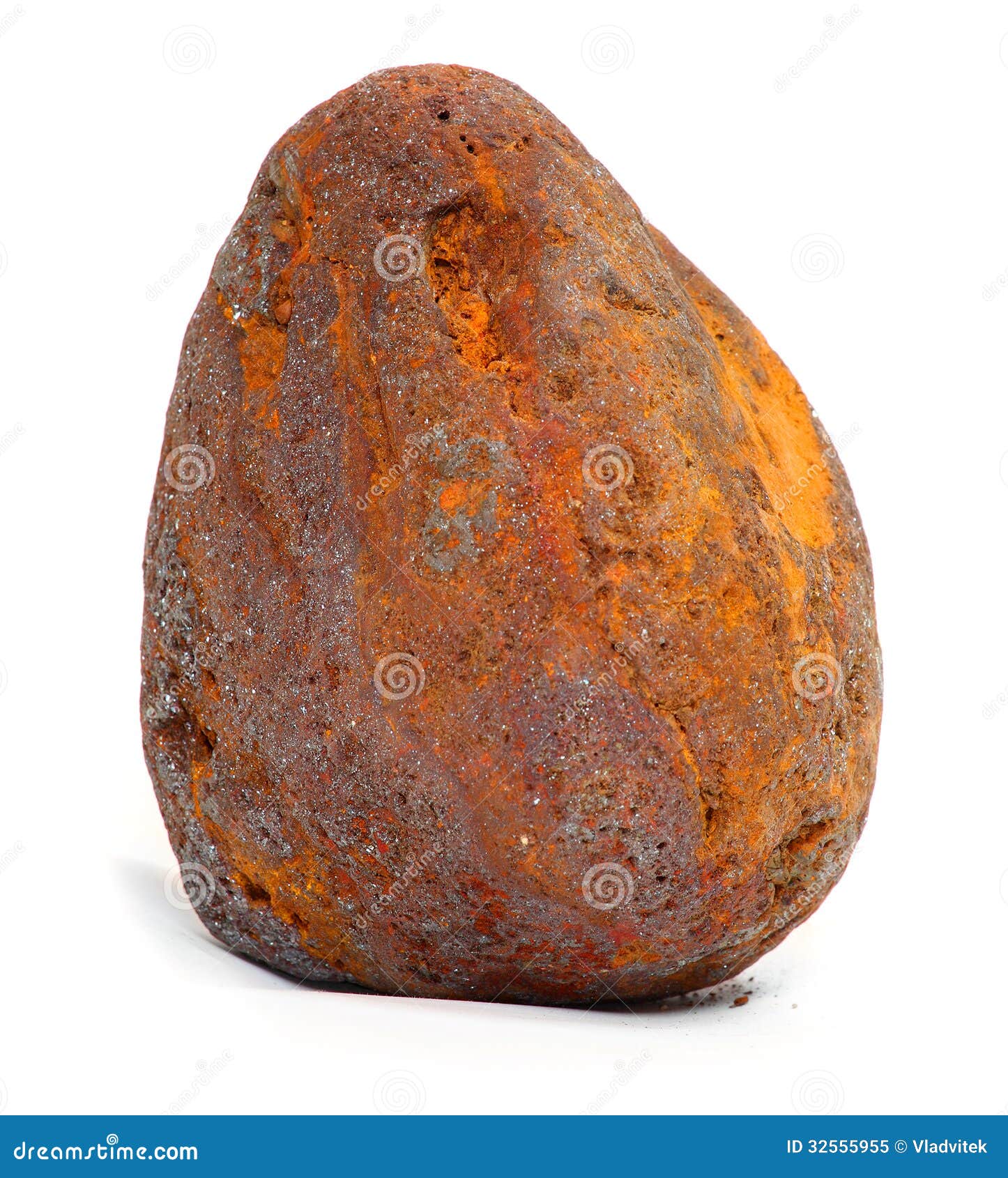 Iron ore stock image. Image of boulder, minerals, metallic - 32555955