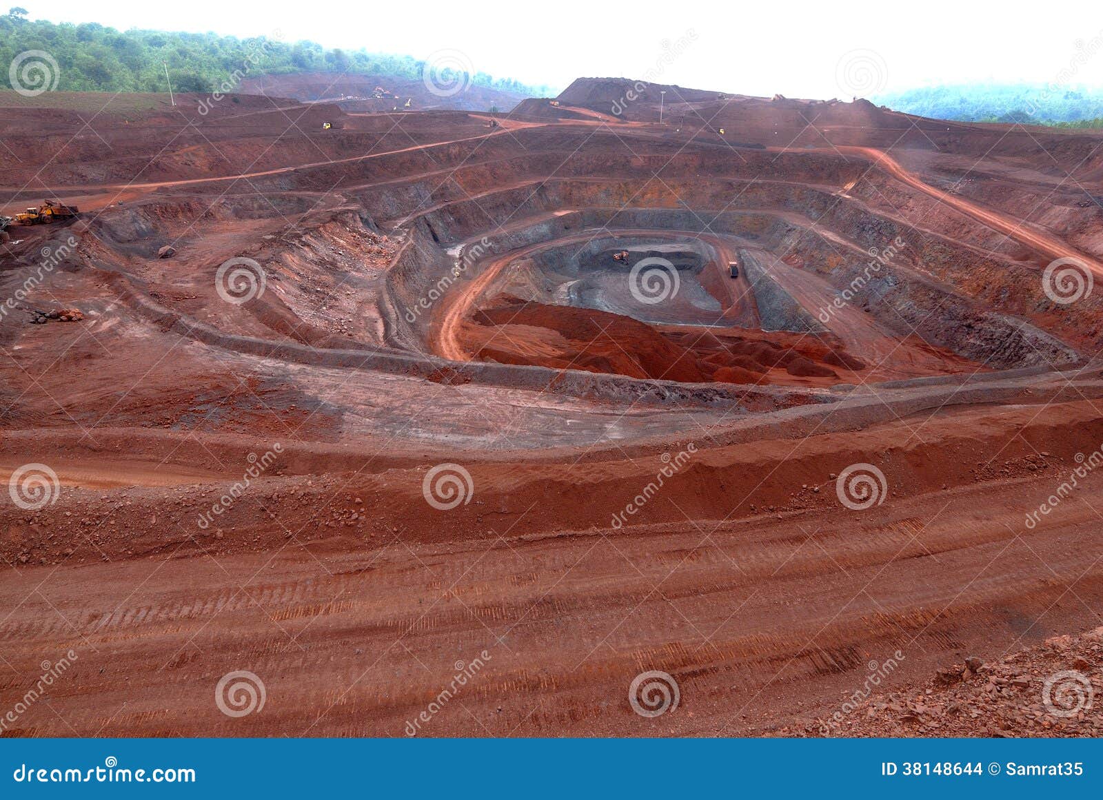 Iron-ore Mines editorial stock image. Image of city, excavation - 38148644