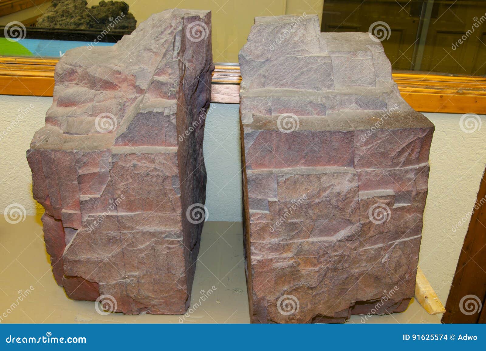 Iron Ore Rich in Hematite stock photo. Image of land - 91625574