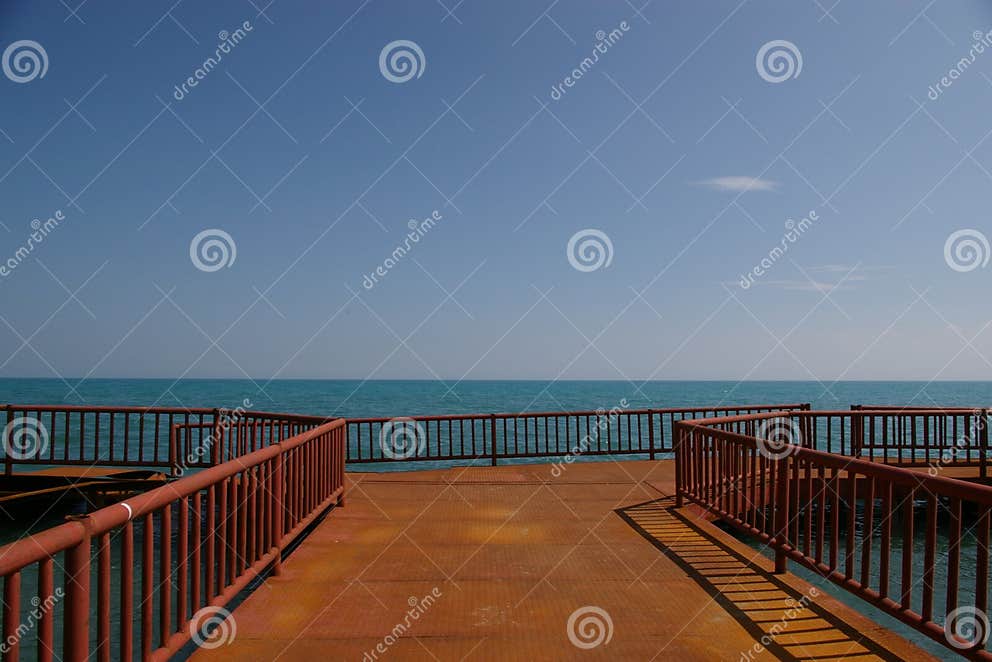 Iron path stock photo. Image of beach, cross, colored - 7100586