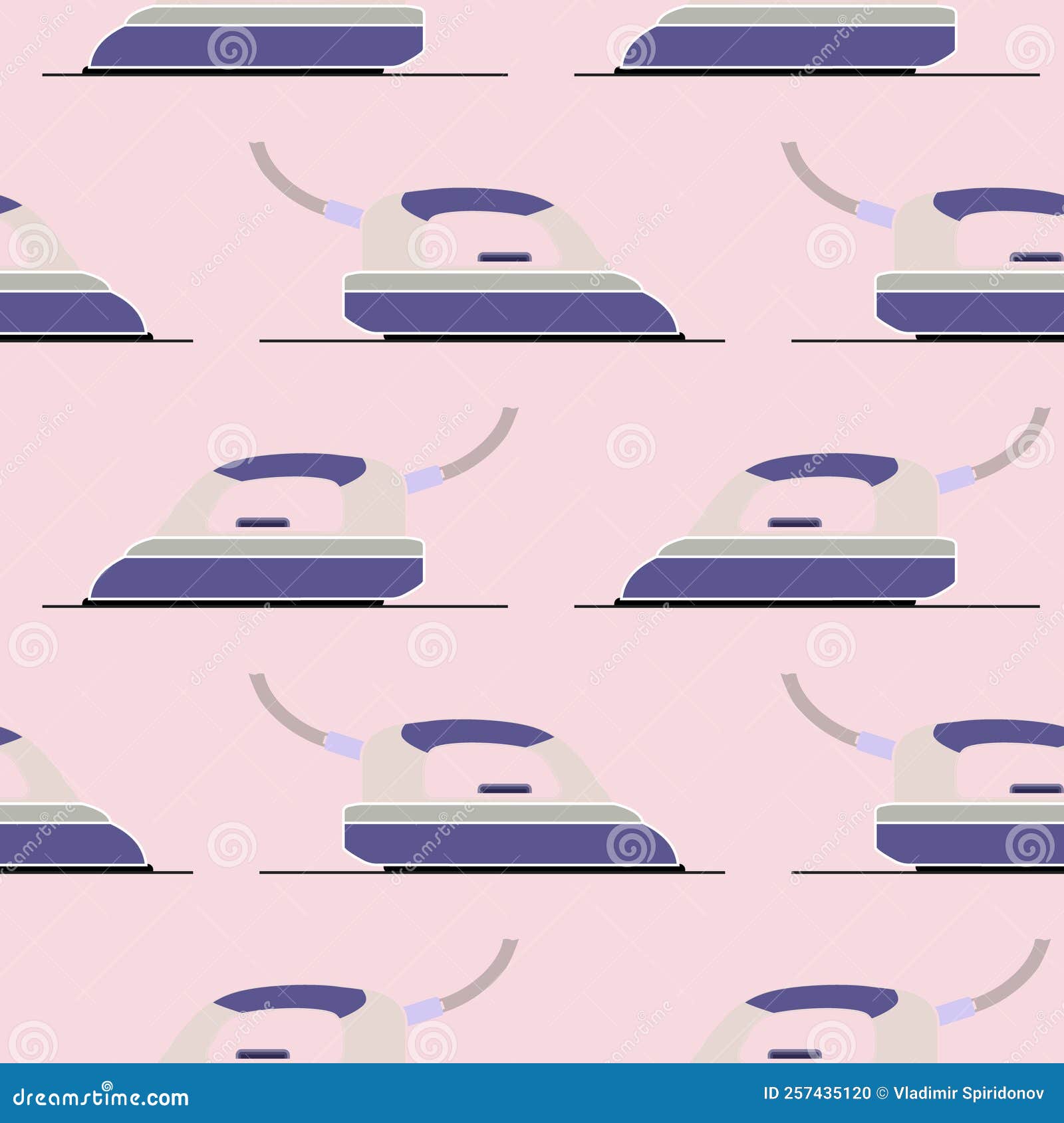 Iron Pattern Repeat Seamless for Any Design. Stock Vector ...