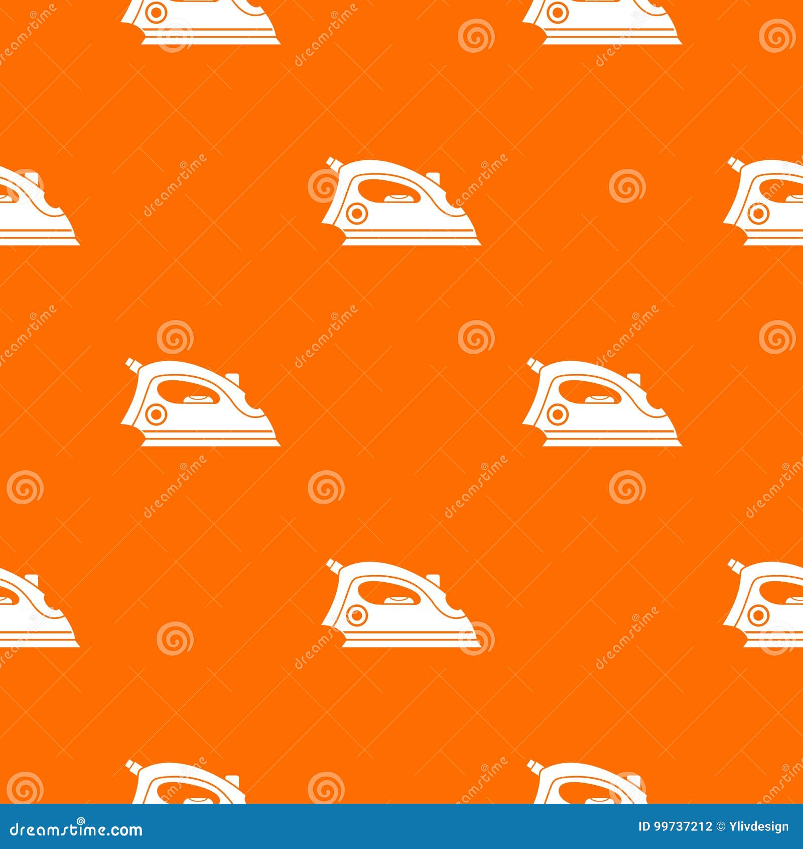Iron pattern seamless stock vector. Illustration of housework - 99737212