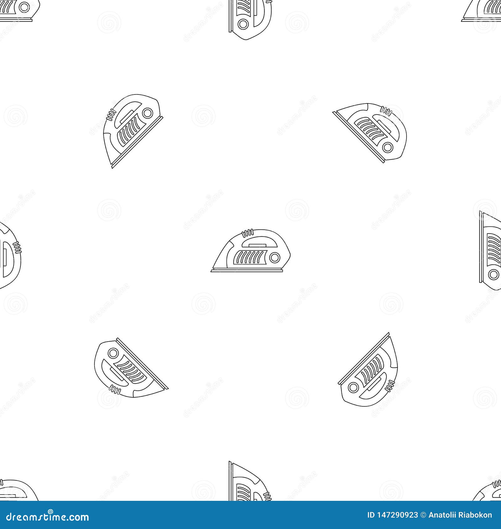 Iron Pattern Seamless Vector Stock Vector - Illustration of iron, metal ...
