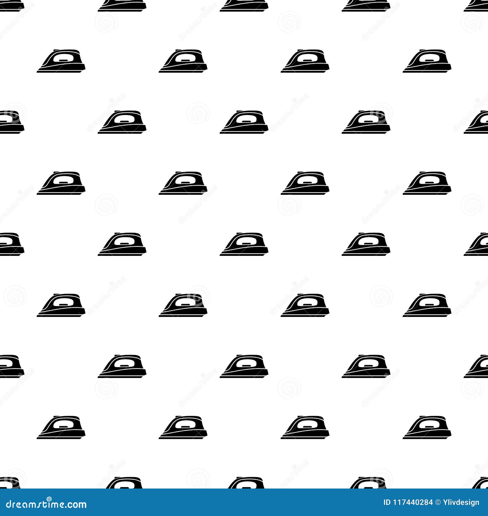 Iron Pattern Vector Seamless Stock Vector - Illustration of service ...