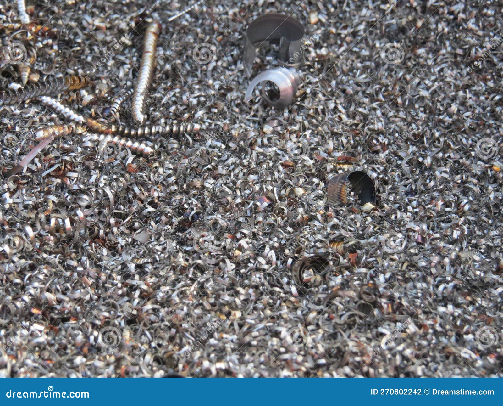 Iron Pieces of All Sizes and Shapes Stock Photo - Image of adjustment ...