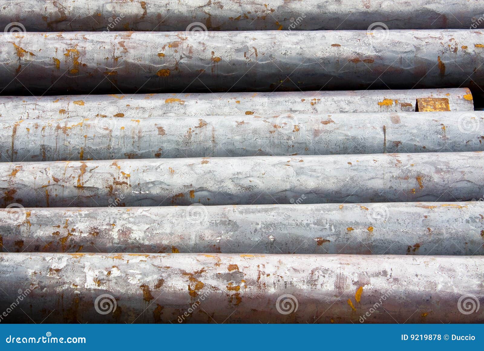 Iron pipe stock photo. Image of texture, tubing, large - 9219878