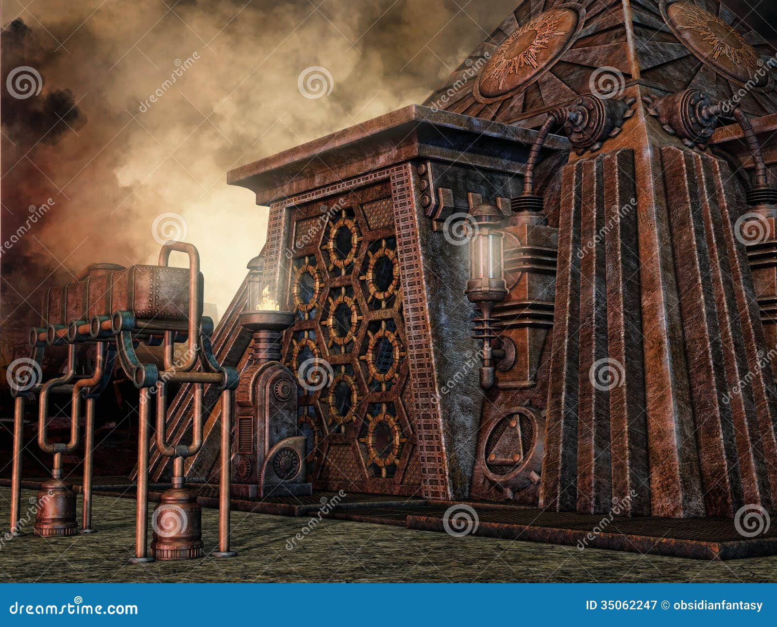 Iron Pyramid Stock Illustrations – 304 Iron Pyramid Stock Illustrations ...