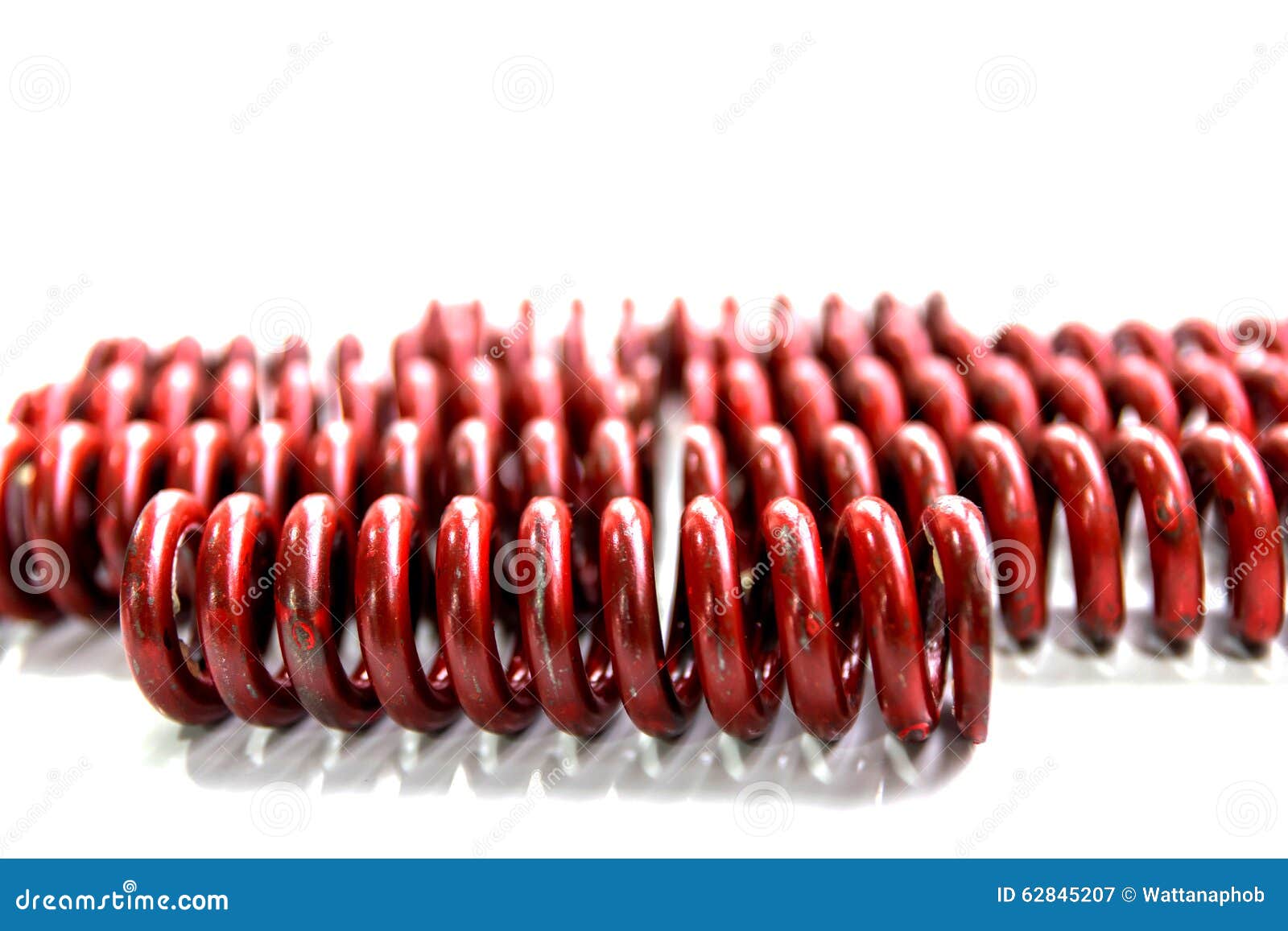 Iron Red Springs stock image. Image of service, machine - 62845207