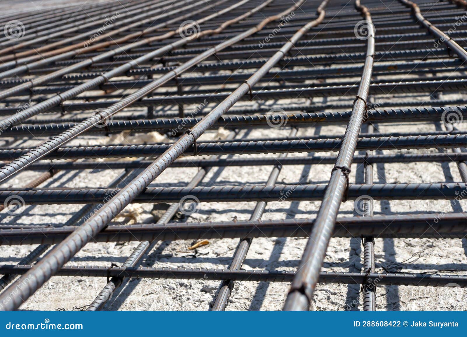 Iron Reinforcement Bars for Construction for Cement Casting Preparation ...