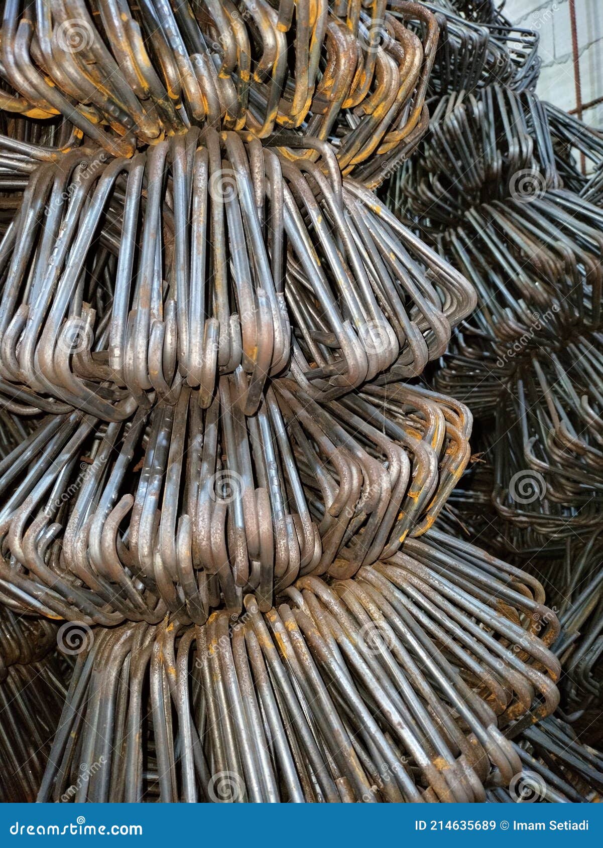 Iron Ring for Building Materials Stock Image - Image of building ...