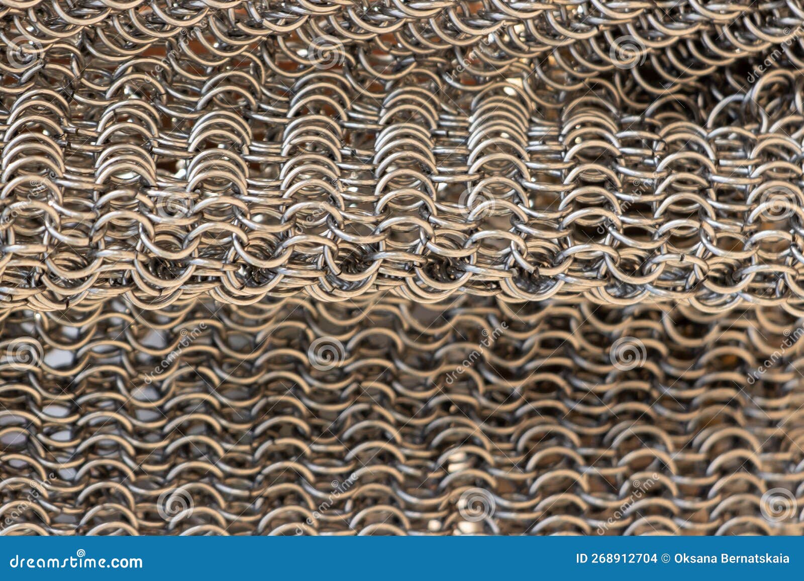 Iron Rings in Chains As Background Stock Photo - Image of strong, heavy ...