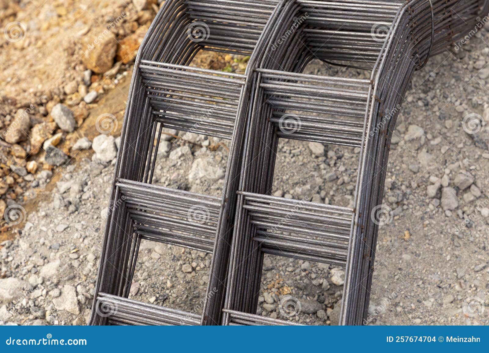 Iron Rod at the Construction Site Stock Photo - Image of texture ...