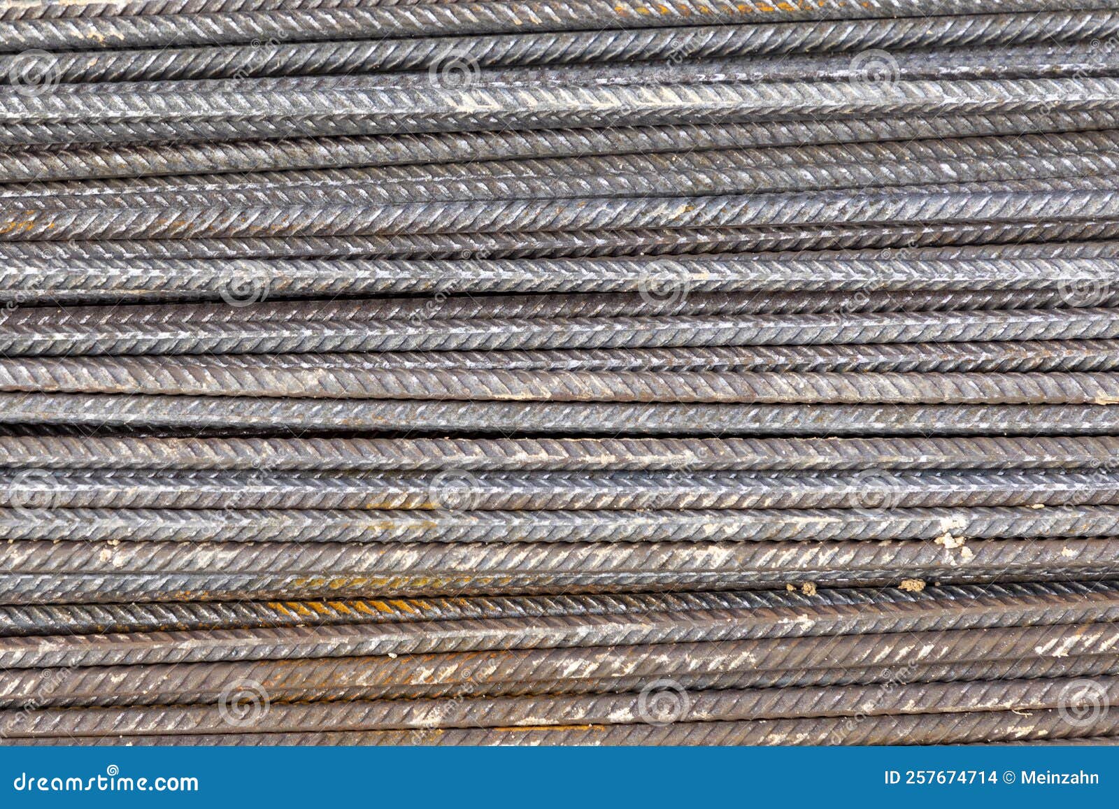 Iron Rod at the Construction Site Stock Photo - Image of building ...