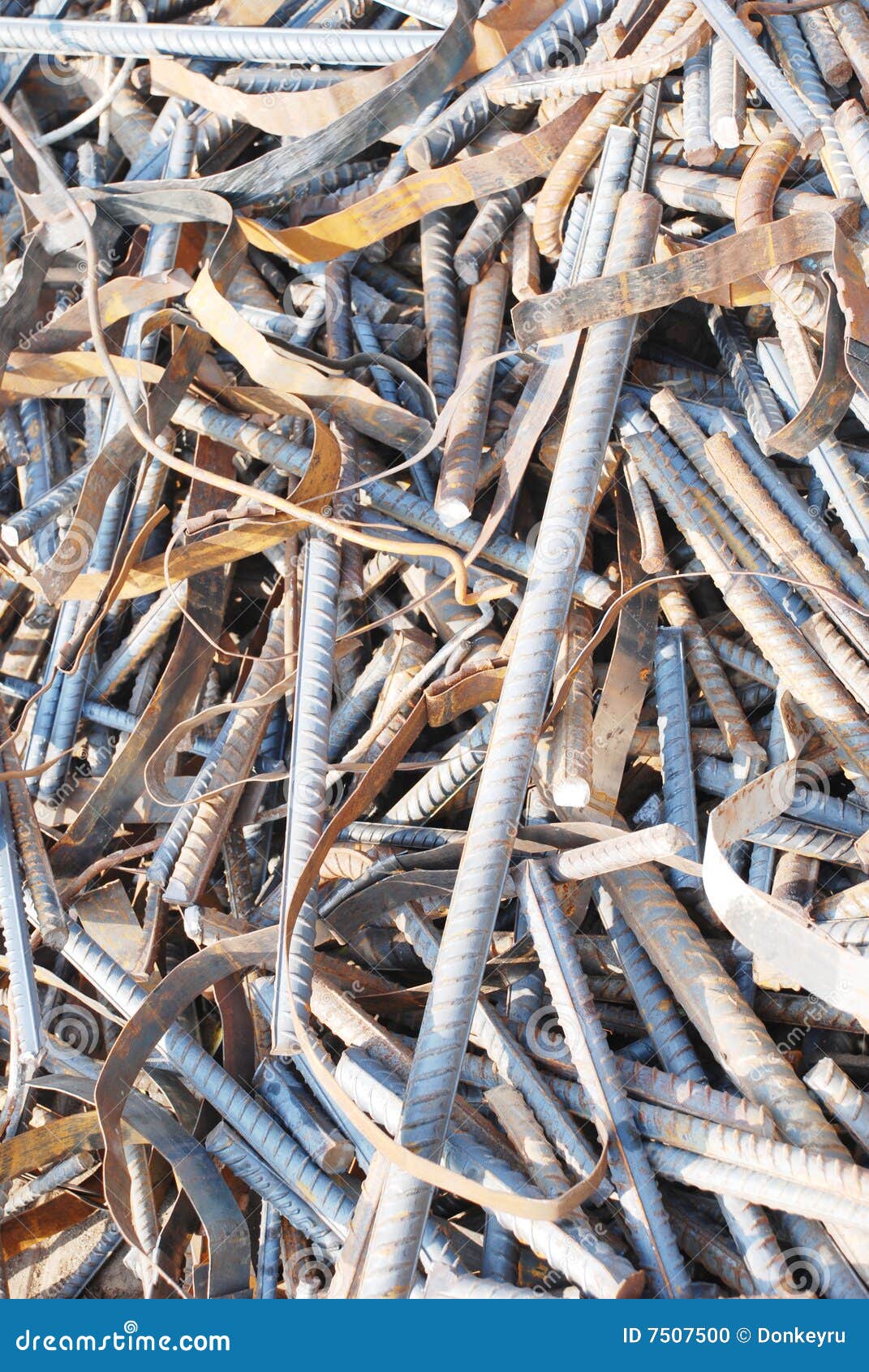 The iron rod and sheet stock photo. Image of steel, reinforcing - 7507500