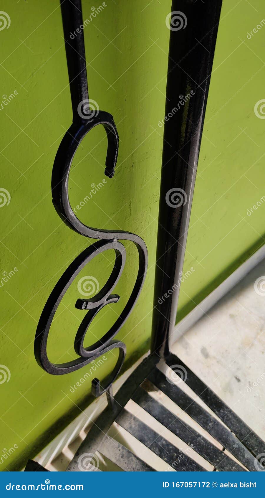 Iron Rode Design by Many Hard Worker. Stock Illustration - Illustration ...