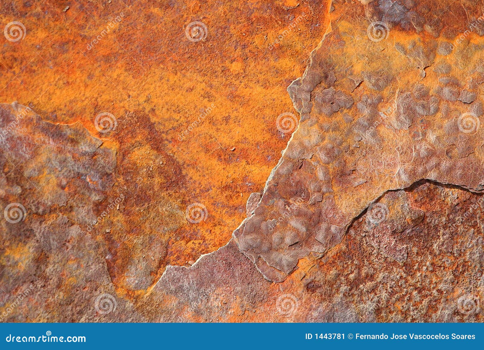 Rivet And Rust Spots On A Steel Plate. Stock Image | CartoonDealer.com ...