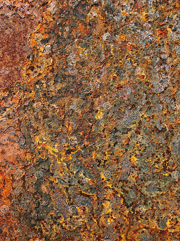 Iron Rust stock image. Image of pattern, process, plate - 3509497