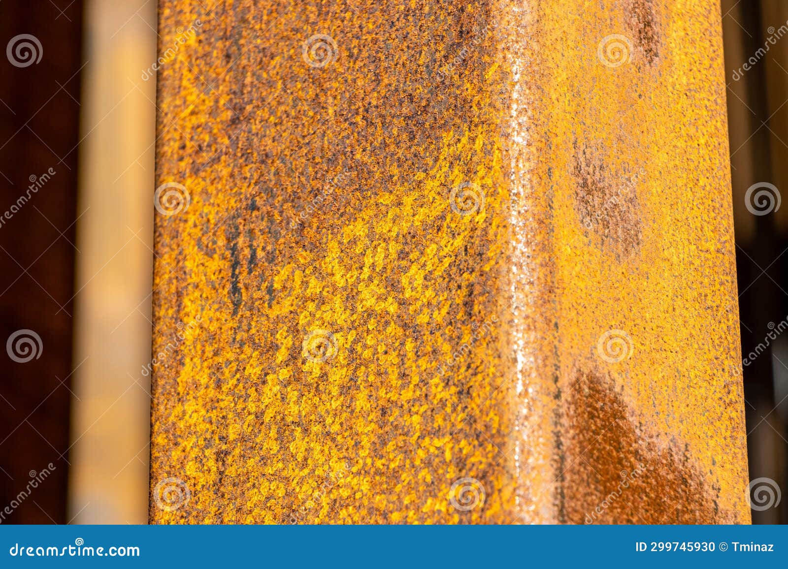 Iron Rust. Oxidized Iron Surface Stock Photo - Image of brown, material ...
